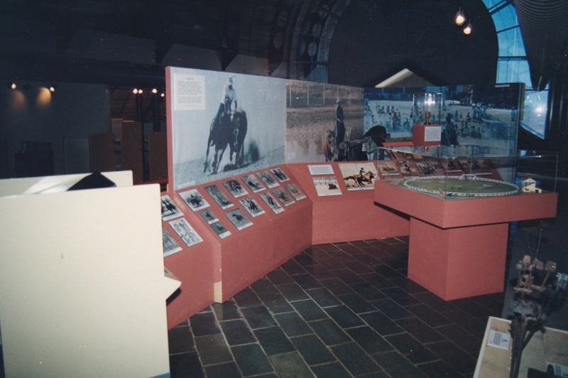 Photograph of Stockman's display at the Australian Stockman's Hall of ...