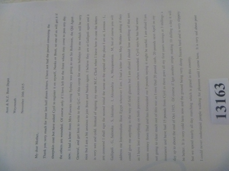 Letters of Daniel Clark; Clark, Daniel; 1915 - 1918; 13163 | eHive