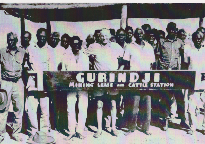 Photograph - Gurindji Tribe at Wave Hill Station walking off to protest ...