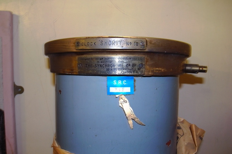 Copper cylinder from Shortt-Synchronome free pendulum clock ...