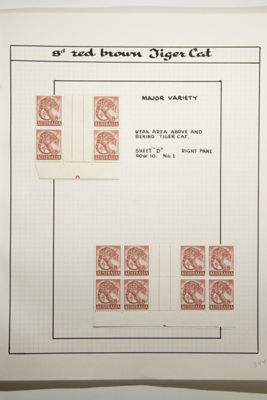 Page 844, 1960 Zoologicals - 8d Tiger Cat mint blocks of 8 and 4 ...