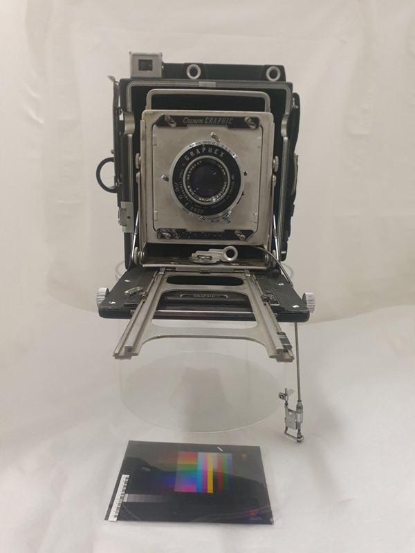 Graflex Crown Graphic Camera; Graflex Inc.; c.1950-1972; QP413 | eHive