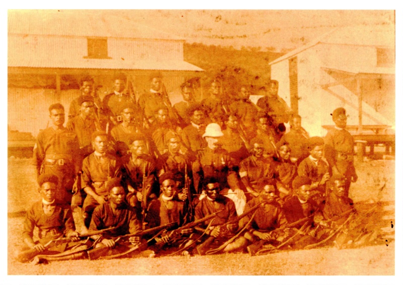 Constable Gerard Hurst in Papua New Guinea; 1911; PM1348b | eHive