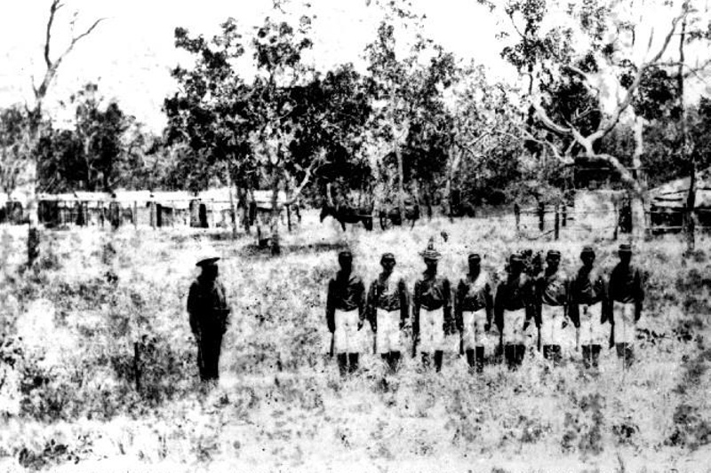 Native Mounted Police at Laura.; 1890; PM0935 | eHive