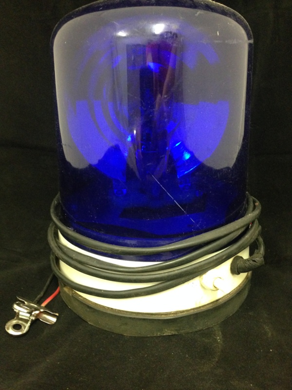 Blue Police Light; c.1990; QP212 | eHive