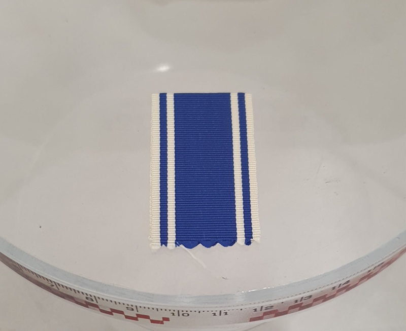 Long Service and Good Conduct Ribbon; Royal Mint; 1976; QP671-2 | eHive