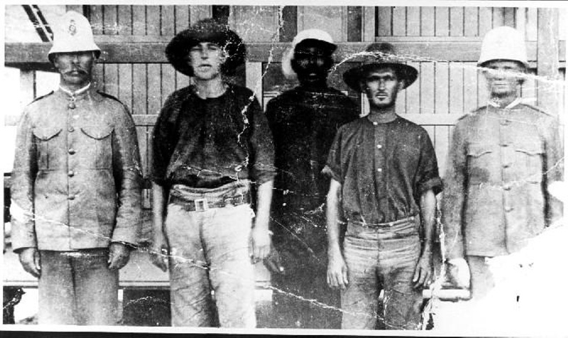 Sergeant Edward Proctor and Constable Kelly and a native tracker ...