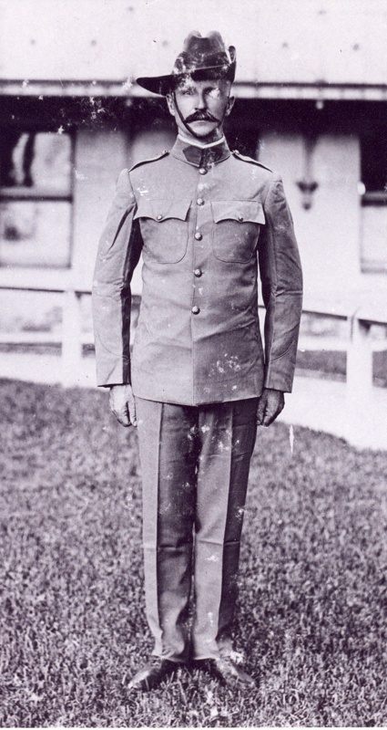 Police Constable wearing the country uniform; 1913; PM1790 | eHive