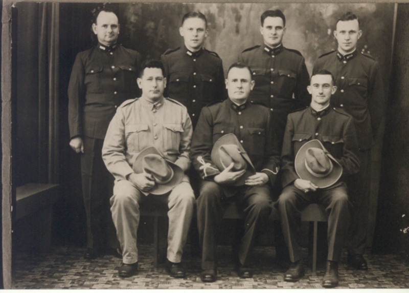 Ingham police station staff; 1942; PM1265 | eHive