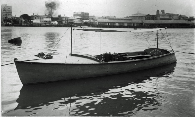 Patrol, first Water Police motorised vessel; 1907; PM2435 | eHive