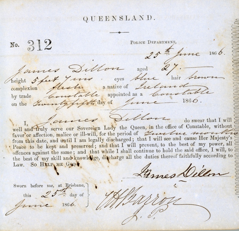 Police service for James DILLON; Qld Police Museum; 21.10.2022; QPM ...