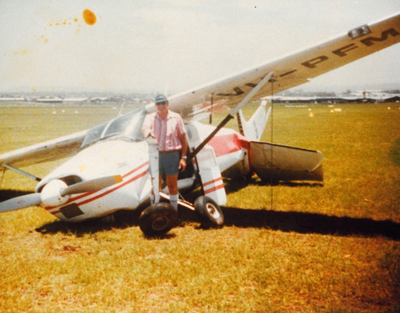 Damaged Police Air Wing Cessna; 1979; PM2923 | eHive