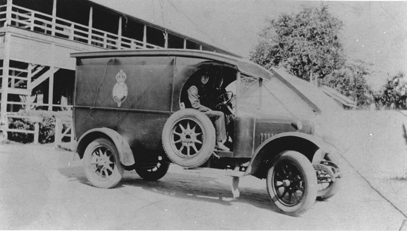 Constable Kevin Mawn is the driver of the Motorized 'Black Maria ...