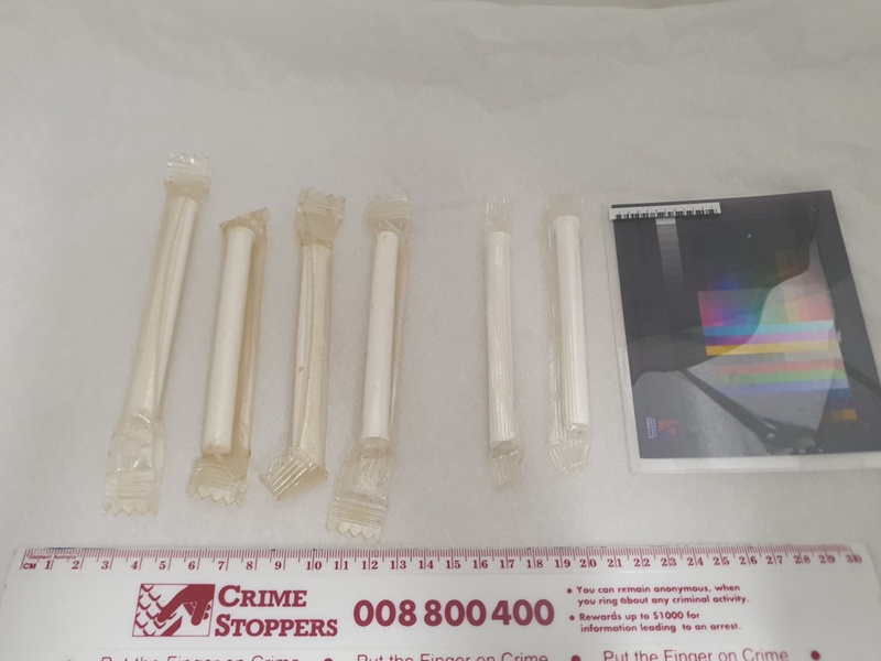 Breathalyser test tubes; Lion Laboratories Limited; c.1988-1998; QP529 ...