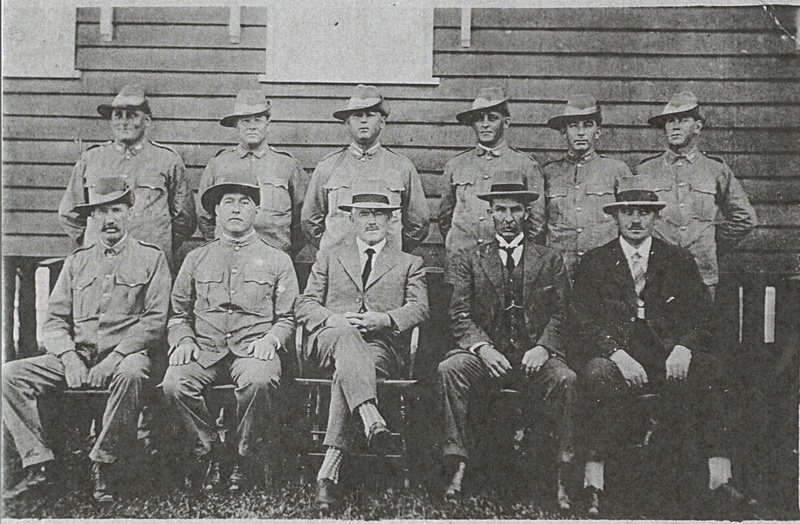 Officers of the Innisfail Police Station; 1927; PM1262 | eHive