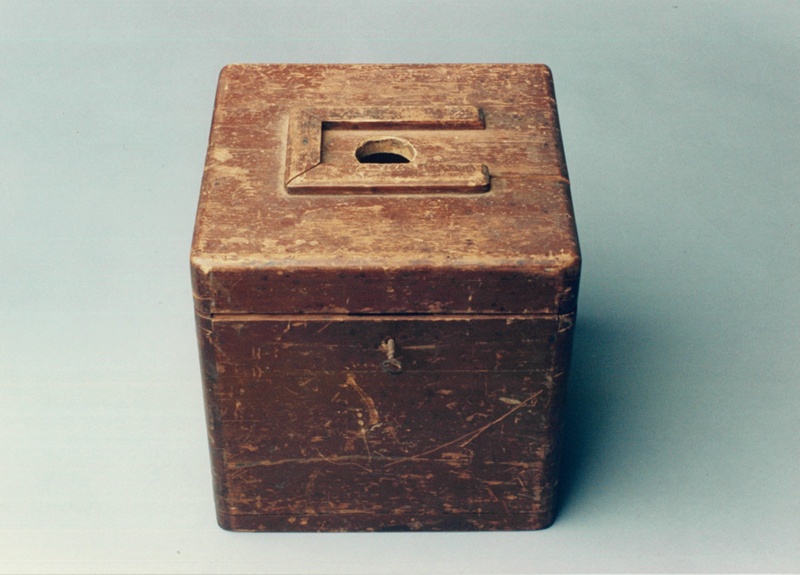 Ballot Box; Unknown; c.1900; QP67-2/1 | eHive