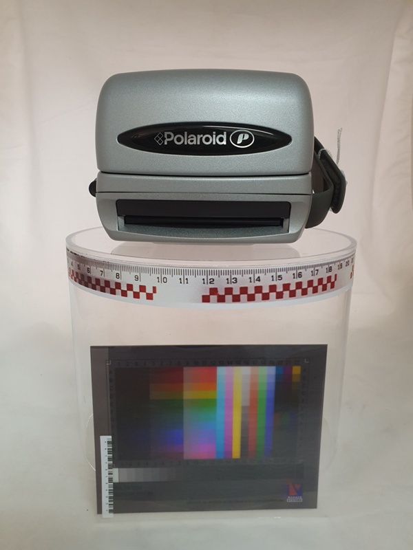 Polaroid P 600 Silver Camera; Polaroid Corporation; c.1996-2005; QP431 ...