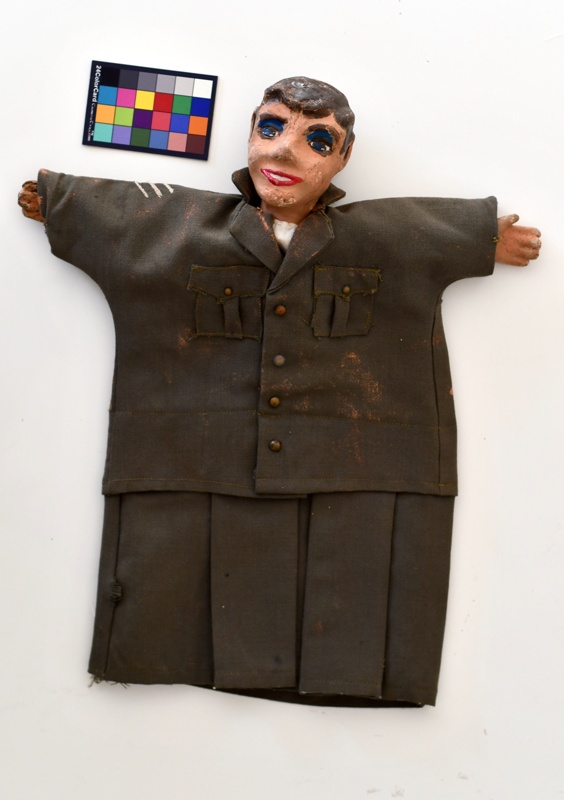 Sam the Policeman Puppet; Snr. Constable William S. H. English and Snr ...