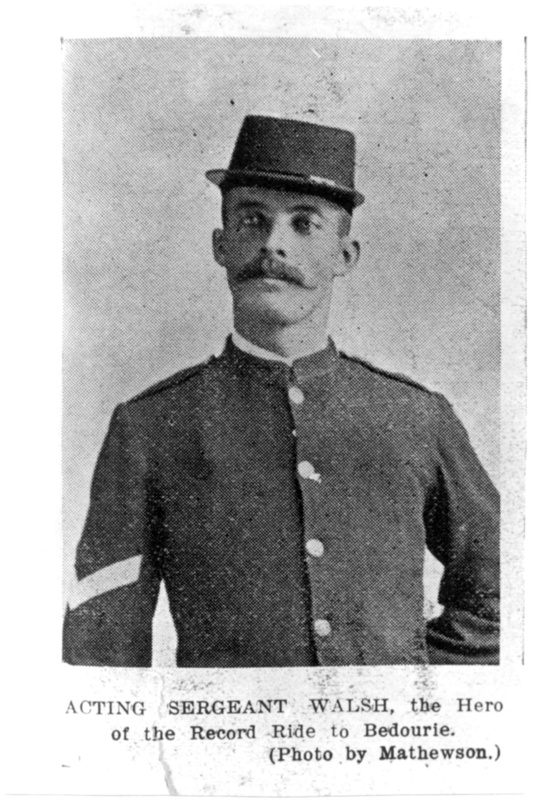 Acting Sergeant Philip Walsh in uniform.; 1901; PM0073 | eHive