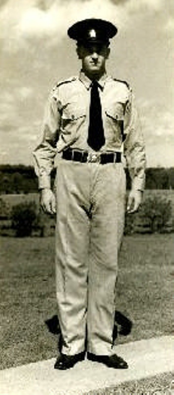 Constable Roylance wearing Khaki Drill Summer Uniform; 1950; PM1191d ...