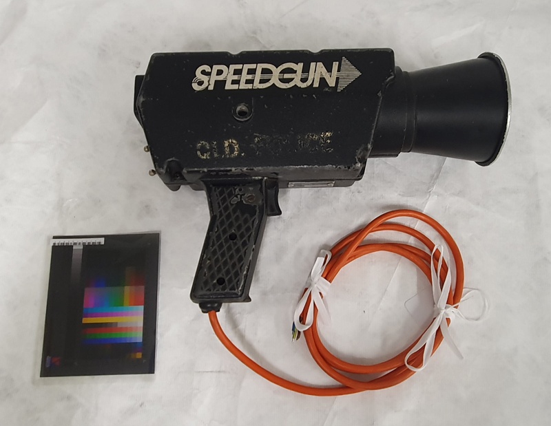 Speed Gun Type JF100 with Tuning Fork and Case; CMI Incorporated; c ...