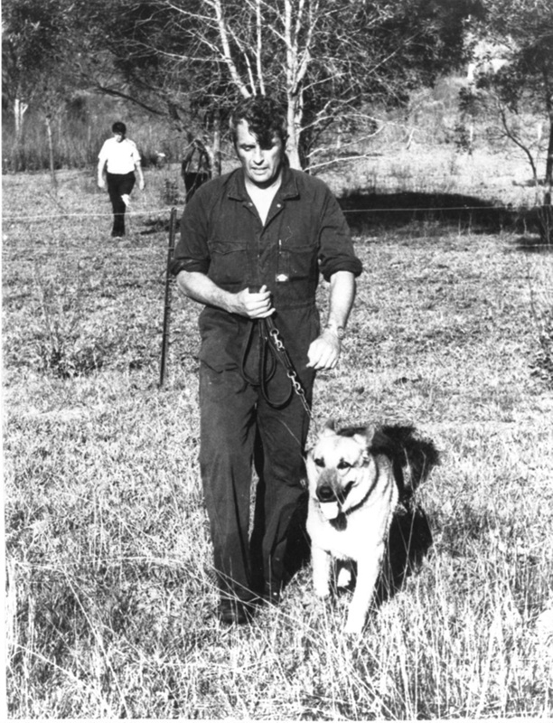 Constable 1/c Terry Hawkins and Rex; c1975; PM1026 | eHive