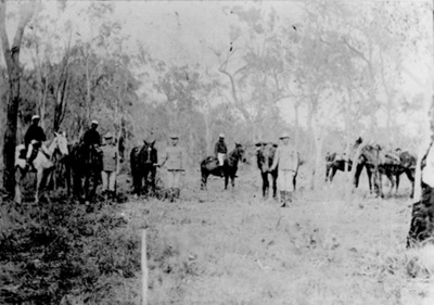 A native police detachment; 1896; PM2431 | eHive