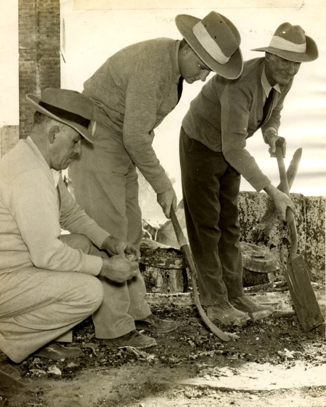 Constable Cliff Arndt, Sergeant Jim McGrath; 1955; PM1688 | eHive