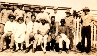 Rewan Horse Breeding station staff; ca1920; PM2039 | eHive