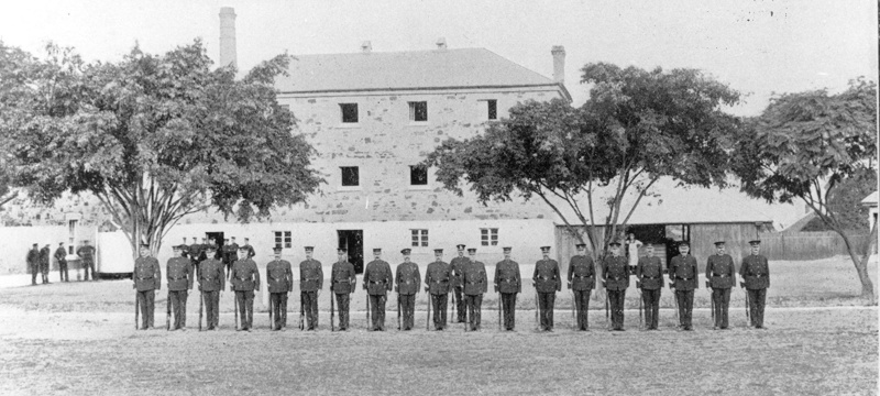 Non-Commissioned Officers under arms; 1913; PM0819 | eHive