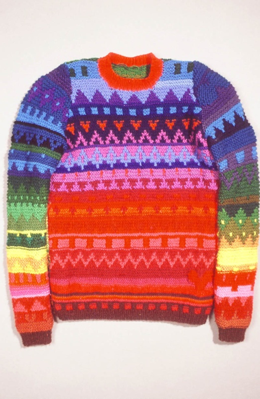 Another multi-coloured pure wool jumper; Baxter, Lynne; 1098006 | eHive