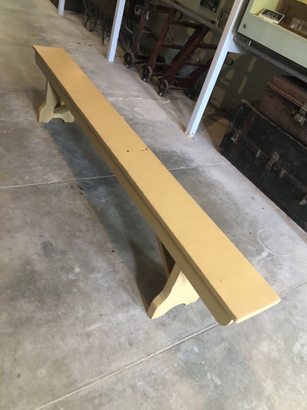 long wooden bench ; xx.429 | eHive