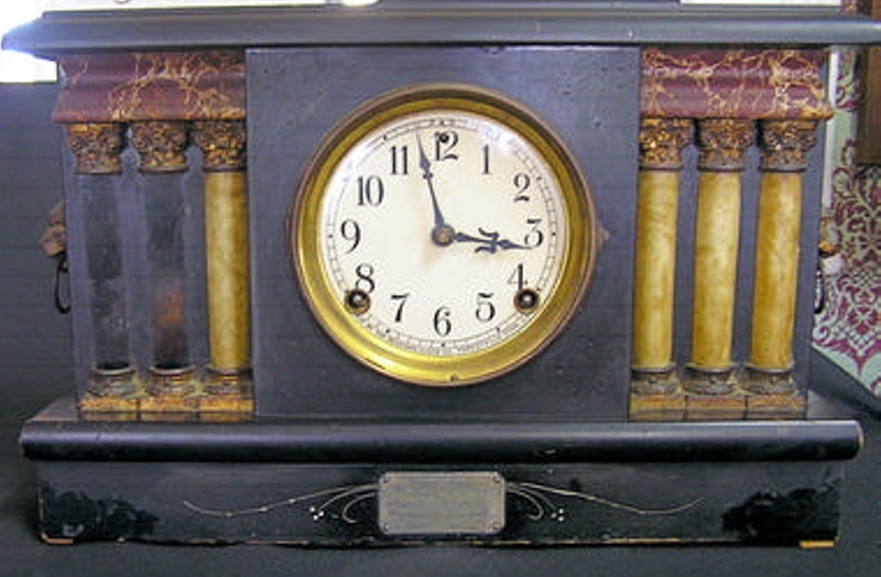 Mantle clock; Sessions Clock CoForestville USA; S90 | eHive