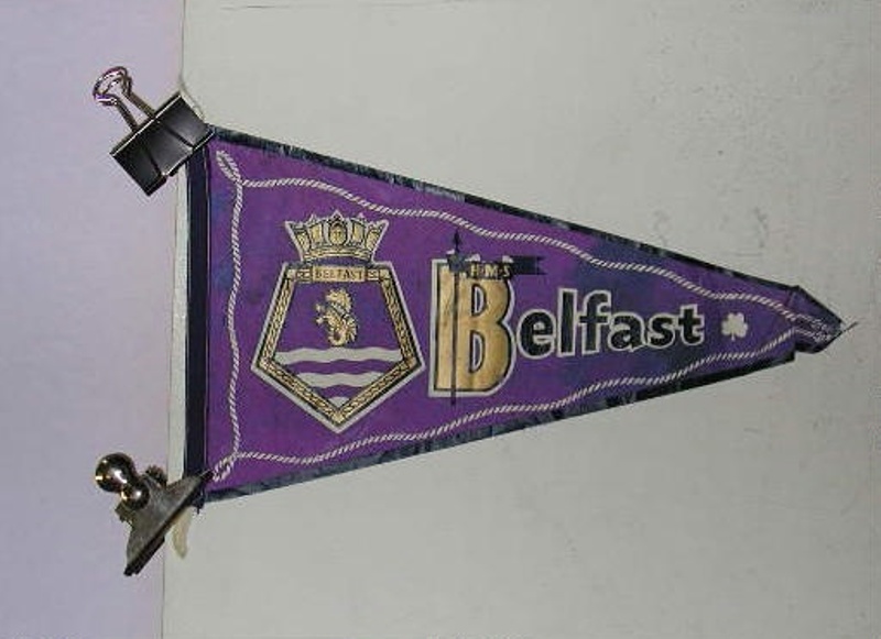 HMS Belfast pennant; A_2004-112 | eHive