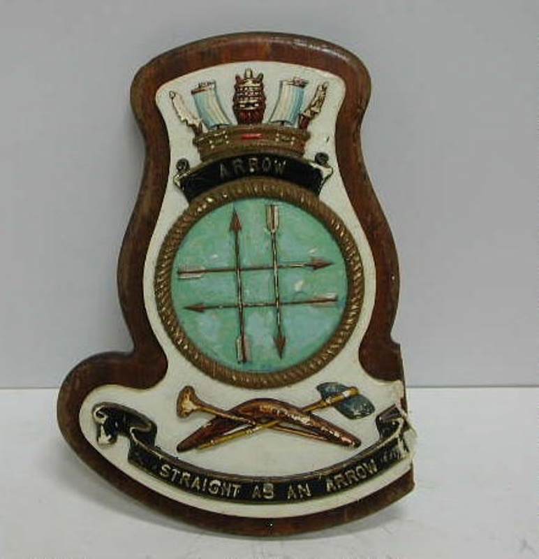 HMAS Arrow - crest; A_1991-009 | eHive