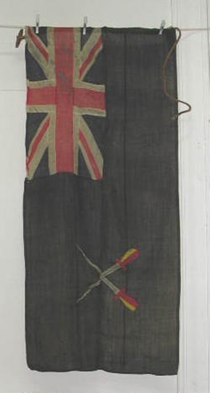 Australian Army Small Ship AV2028 Dora - Flag ; A_1994-001 | eHive