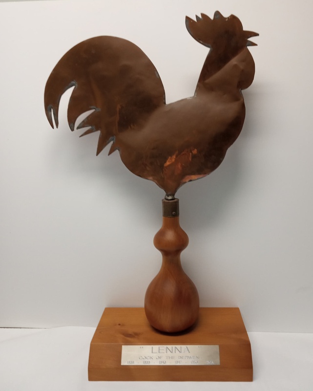 "Cock of the Derwent" Trophy - LENNA; A_2024-043 | eHive