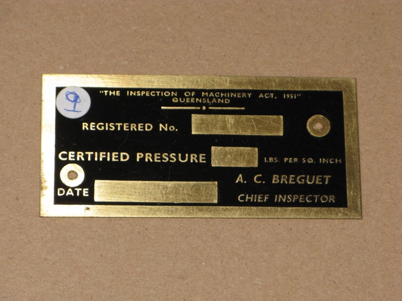 Tasmanian Weights and Measures Department Pressure Vessel Certification ...