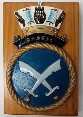 HMAS Assail - Naval Ship's Badge; A_2025-056 | eHive