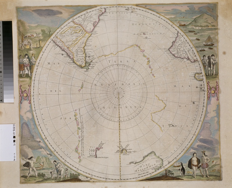 Polus Antarcticus (map); Henricus Hondius; 1657; D_1999.31 | eHive