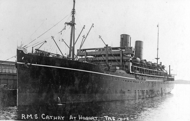 SS Cathay at Ocean Pier ; Craike, John; P_CR_55850 | eHive
