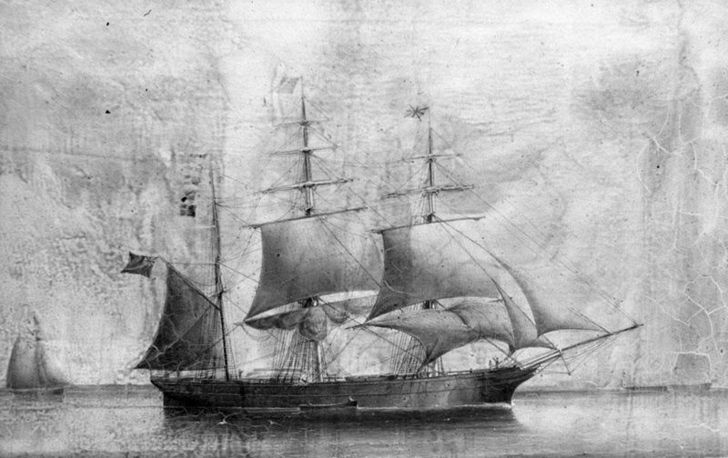 Photograph of painting of barque HELEN ; Craike, John; P_CR_50606 | eHive