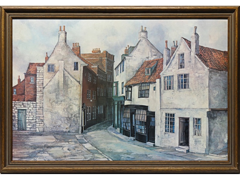 Grape Lane Whitby by John Freeman 1975; P_1999-015 | eHive