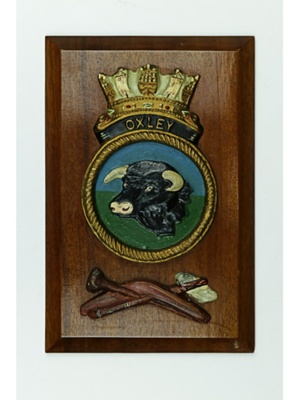 HMAS Oxley - crest; A_2005-024 | eHive
