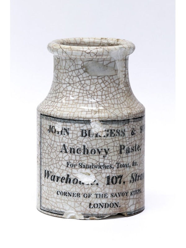KATHERINE SHARER shipwreck - Anchovy Paste Jar; A_1984-021 | eHive