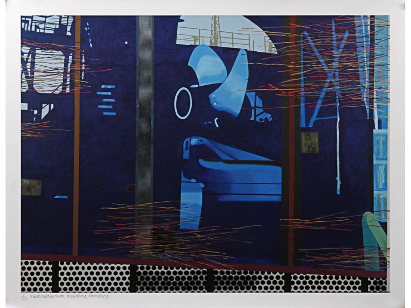 Welding, Hamburg by Jack Chesterman; P_2022-118 | eHive