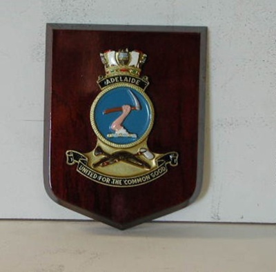 HMAS Adelaide - crest; A_2005-009 | eHive