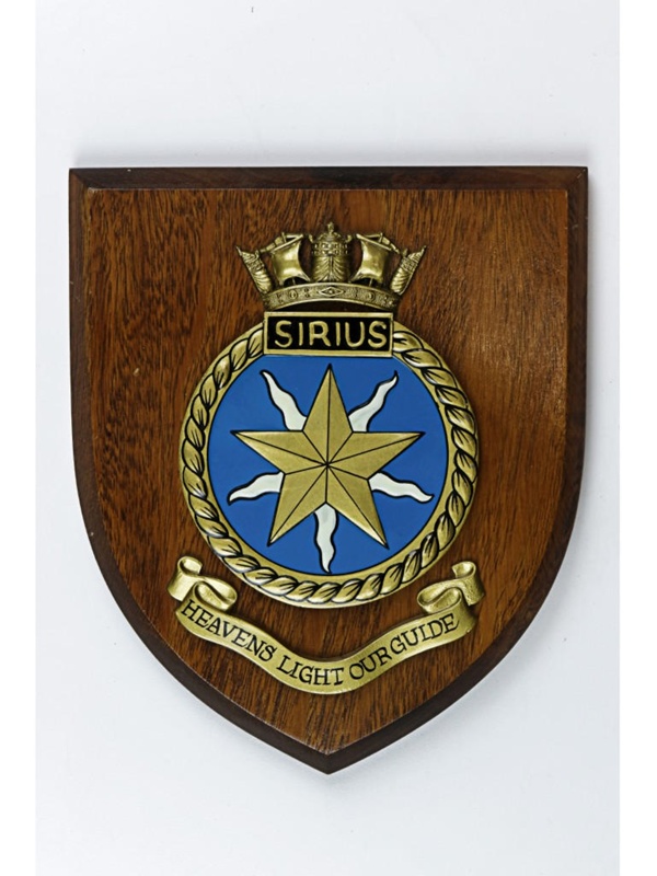 HMS Sirius - Badge; A_2005-045 | eHive