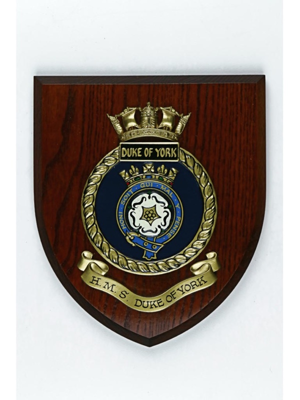 HMS Duke of York - crest; A_1998-010 | eHive