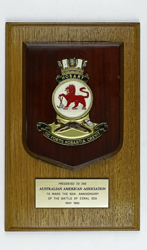 HMAS Hobart - crest; A_2005-059 | eHive